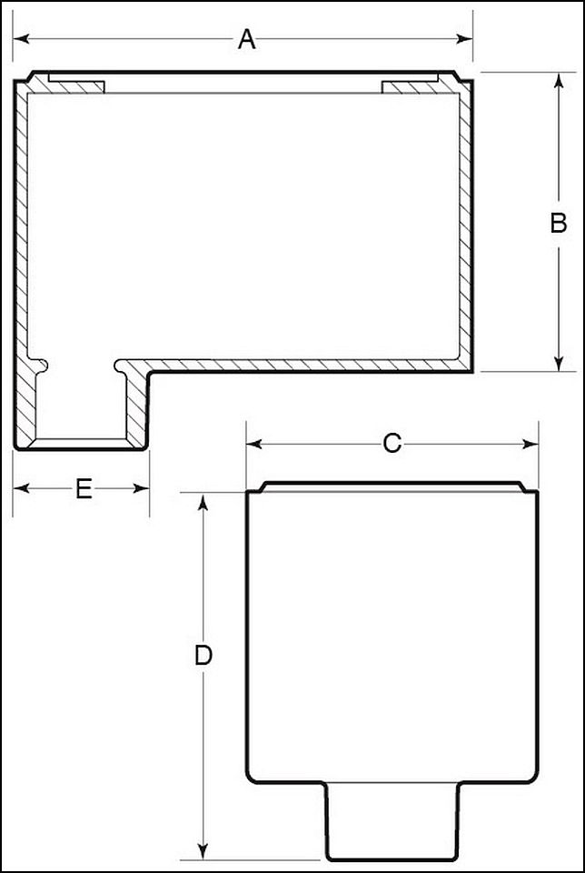 Part Number FDA75, Stainless Steel FDA Device Box On Gibson Stainless ...