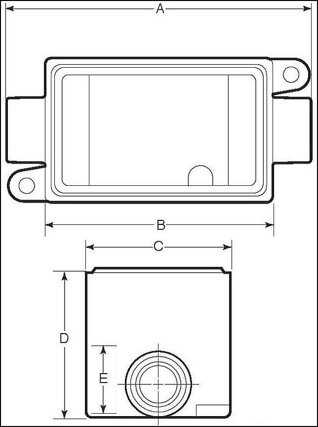 Part Number FDC75, Stainless Steel FDC Device Box On Gibson Stainless ...