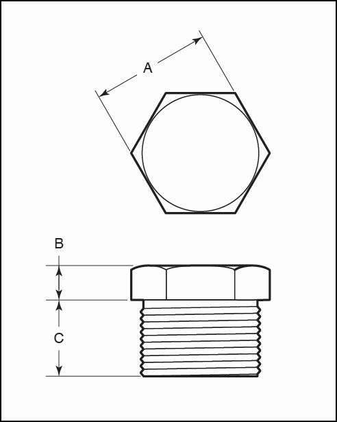 Part Number 7150P, Stainless Steel Plugs On Gibson Stainless ...