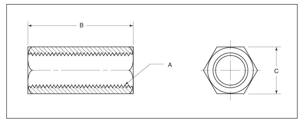 Part Number 9714, Stainless Steel Rod Couplings On Gibson Stainless ...