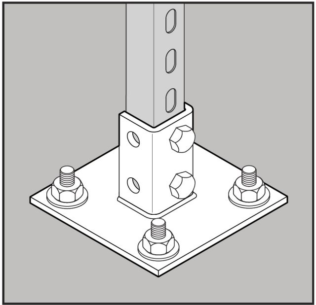 Part Number 5990PB1, Standard Post Base On Gibson Stainless & Specialty ...
